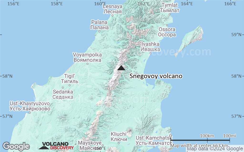 Snegovoy Volcano, Kamchatka, Russia - Facts & Information ...