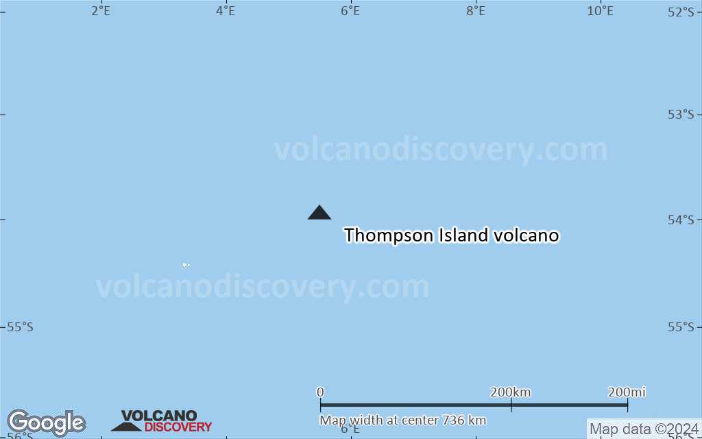 Thompson Island Volcano, Southern Atlantic Ocean, Norway - facts ...