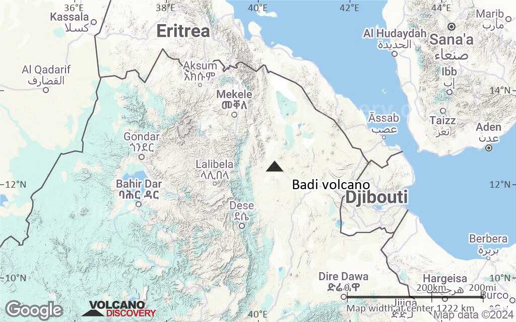 Badi volcano (Ethiopia) facts & information | VolcanoAdventures