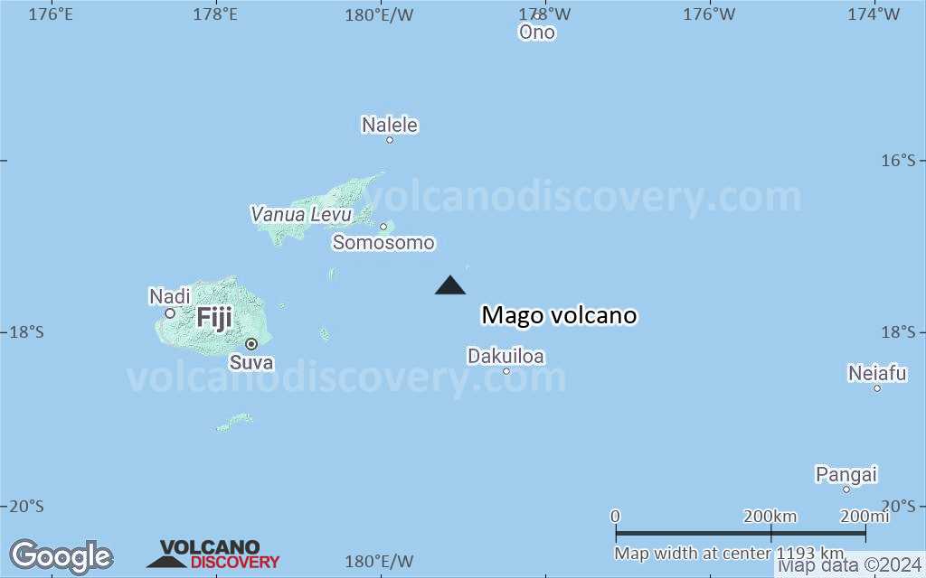 Mago volcano (Fiji) facts & information | VolcanoAdventures
