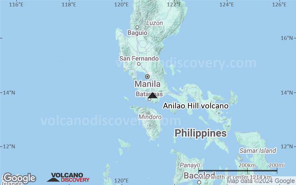 Séismes aujourd'hui: derniers tremblements de terre près du volcan ...
