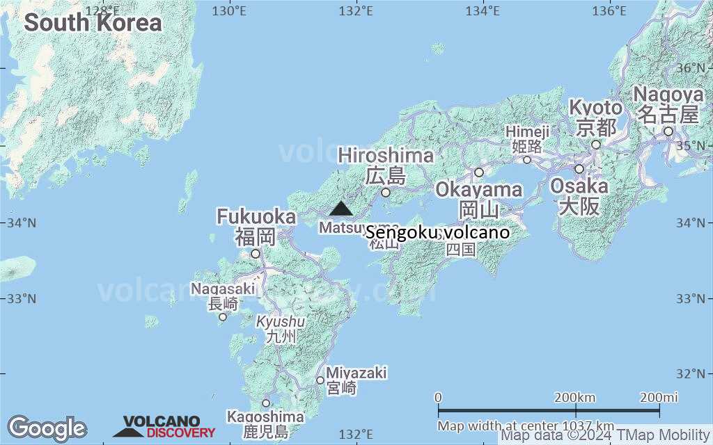 Sengoku volcano (Japan) facts & information | VolcanoAdventures