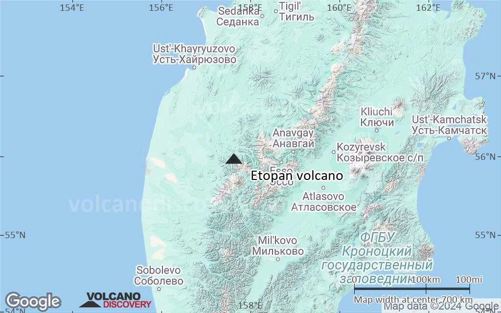 Etopan volcano (Kamchatka Peninsula, Russia) facts & information ...