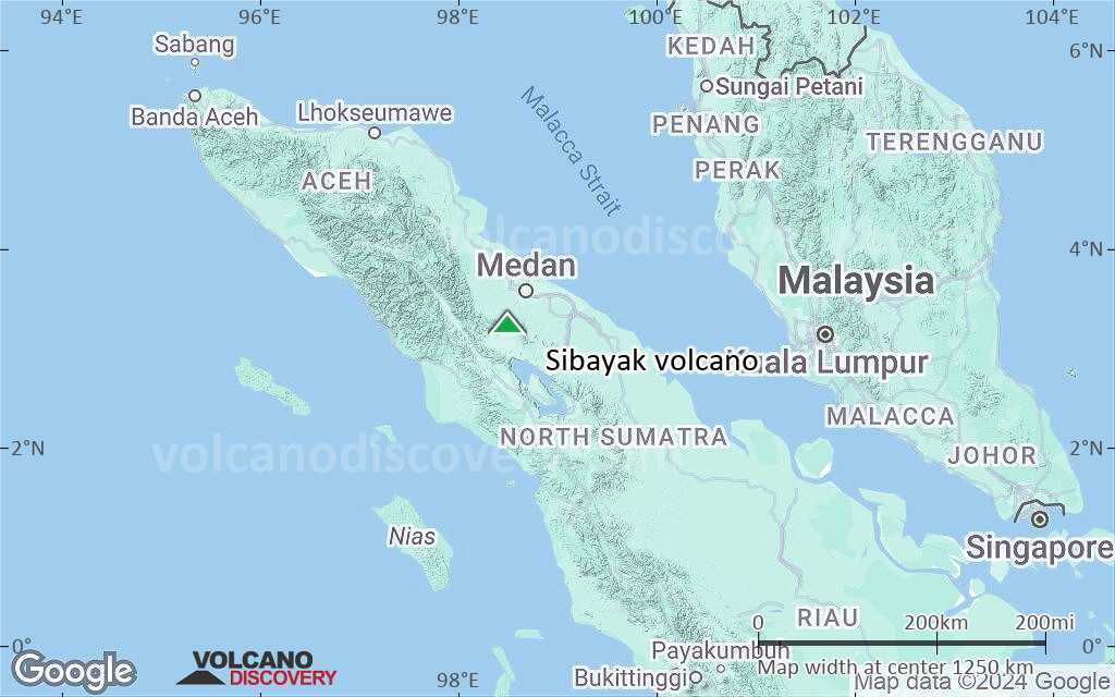 Sibayak Volcano, Sumatra (Indonesia) - facts & information ...