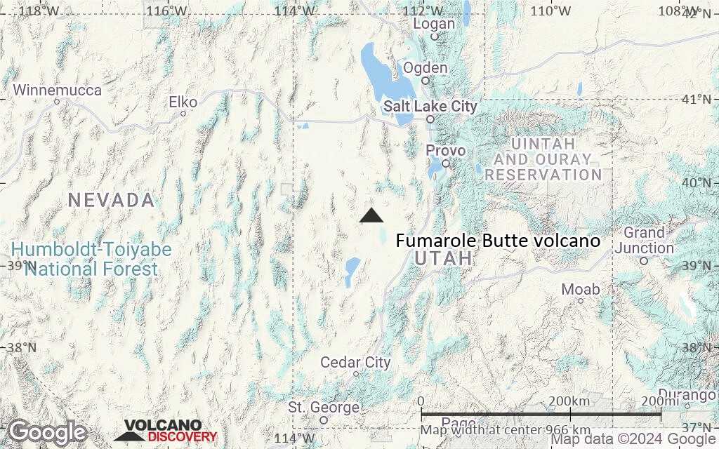 Fumarole Butte volcano (Utah, United States) facts & information ...