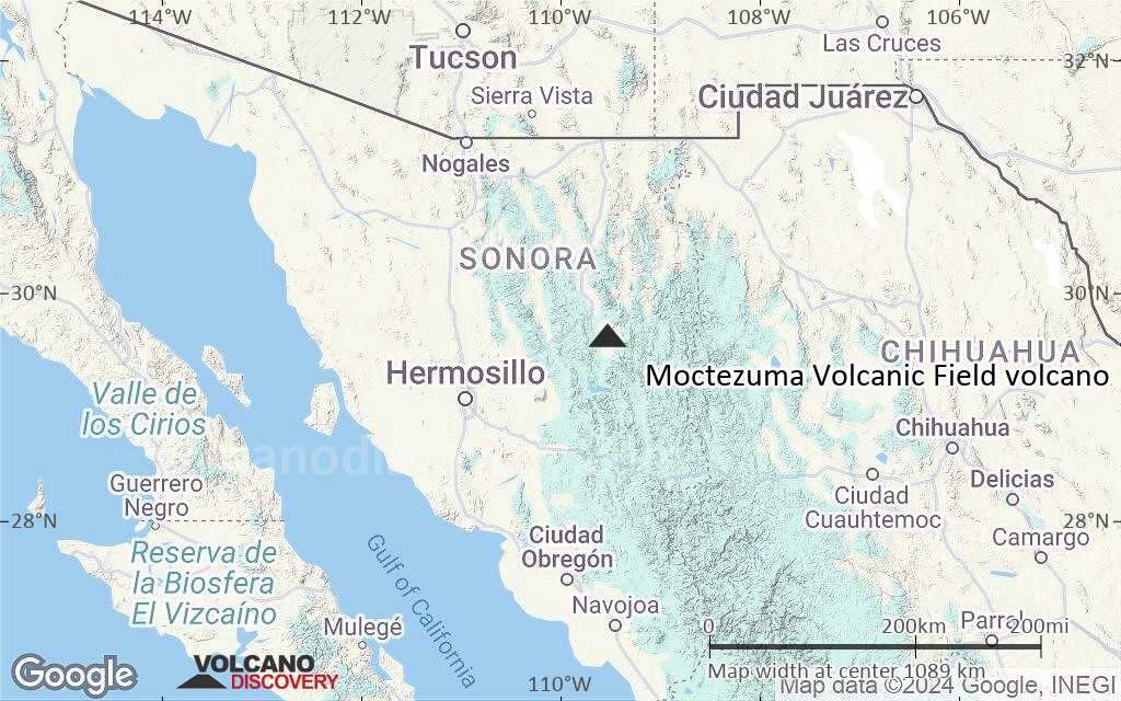 Moctezuma Volcanic Field volcano (Mexico) facts & information ...
