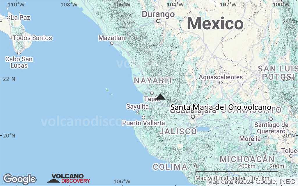 Santa Maria del Oro volcano (Mexico) facts & information ...