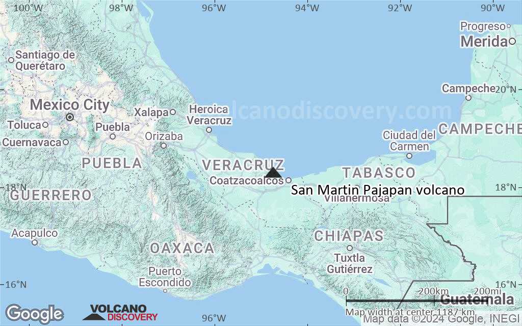 San Martin Pajapan volcano (Mexico) facts & information | VolcanoAdventures