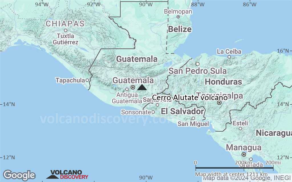 Cerro Alutate volcano (Guatemala) facts & information | VolcanoAdventures
