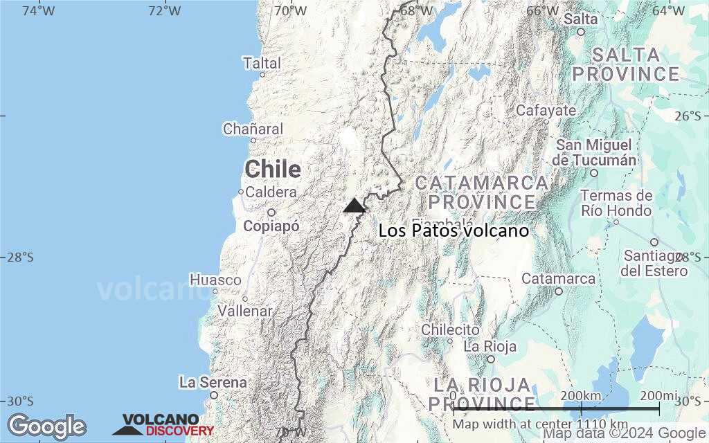 Los Patos volcano (Northern Chile) facts & information | VolcanoAdventures