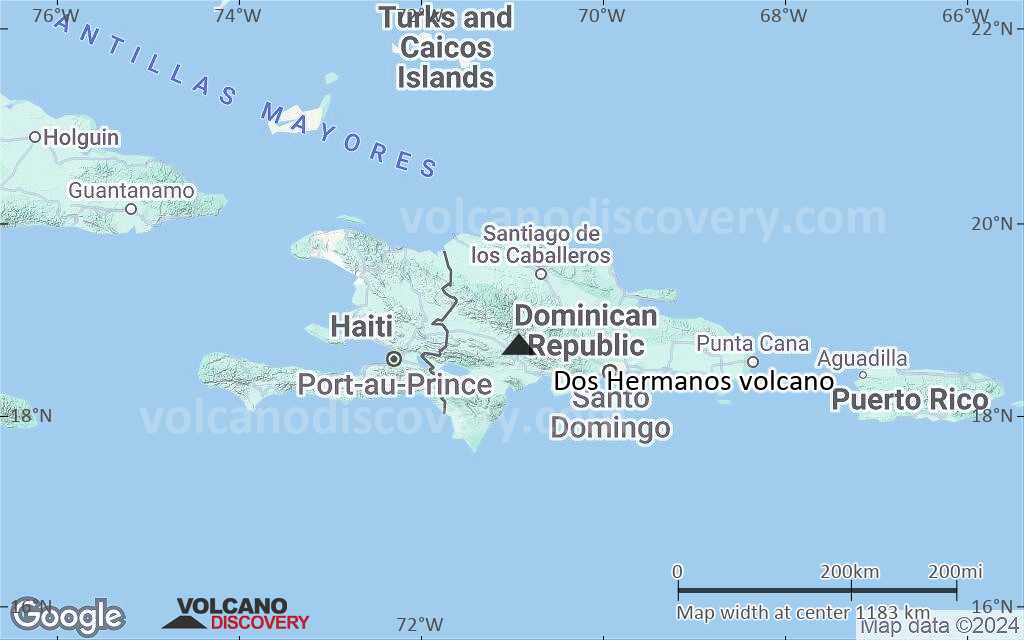 Dos Hermanos volcano (Dominican Republic) facts & information ...