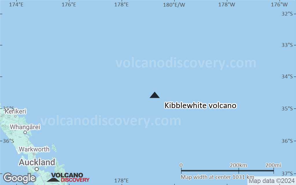 Kibblewhite volcano (New Zealand) facts & information | VolcanoAdventures