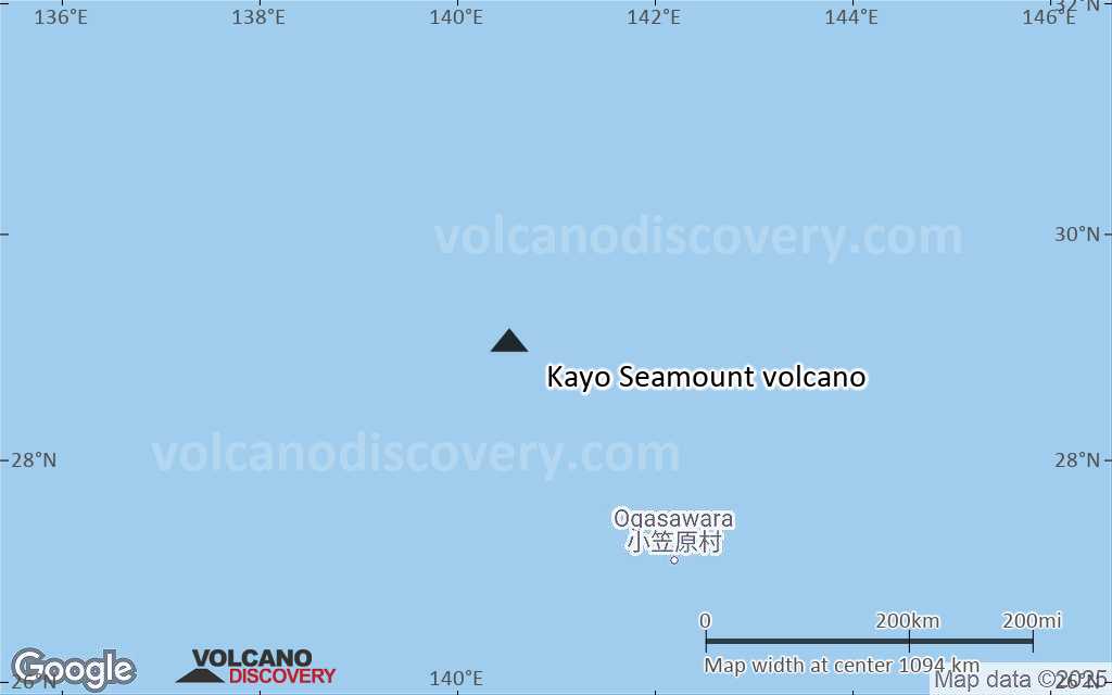 Terremoti Oggi: ultimi sismi vicino al vulcano Kayo Seamount ultimi 14 ...
