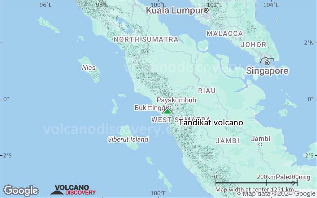 Tandikat Vulkan, Sumatra (Indonesien) - Information | VolcanoAdventures