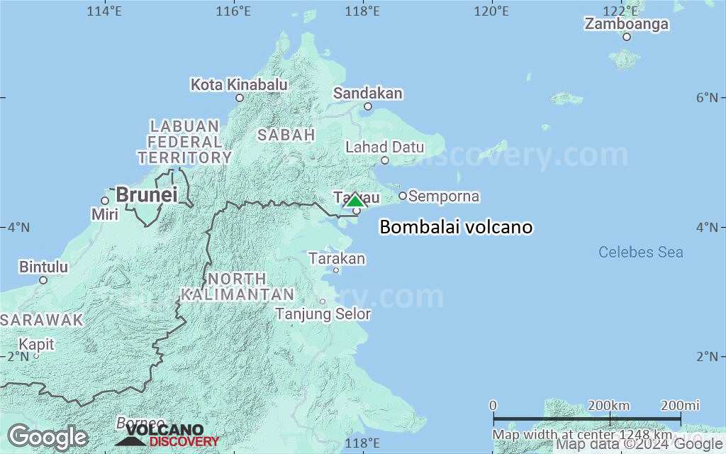 Bombalai Volcano, Malaysia - facts & information | VolcanoDiscovery