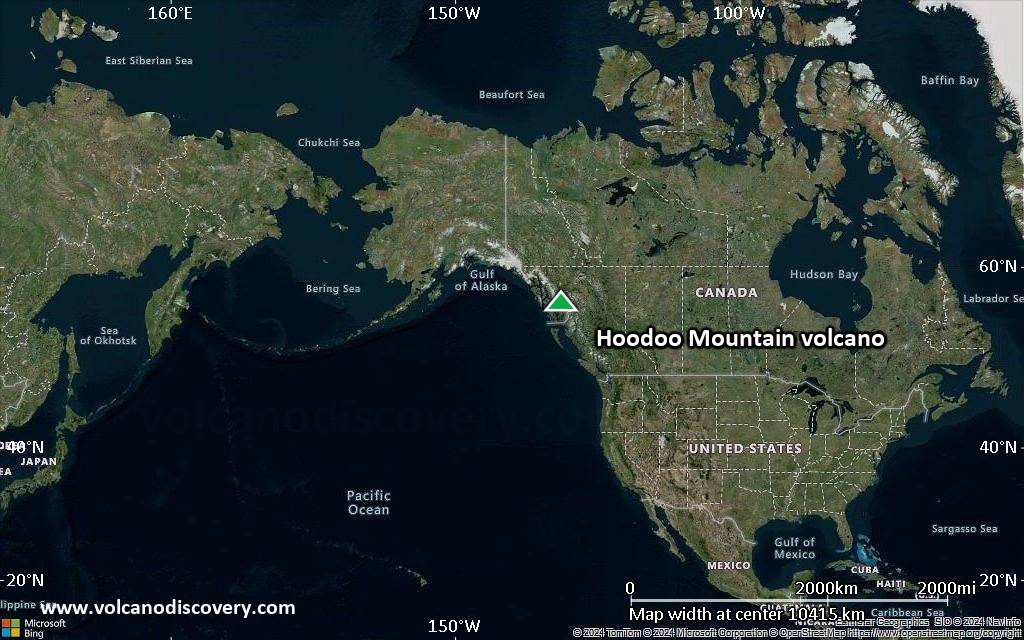 Hoodoo Mountain Volcan, Canada - Infos | VolcanoAdventures
