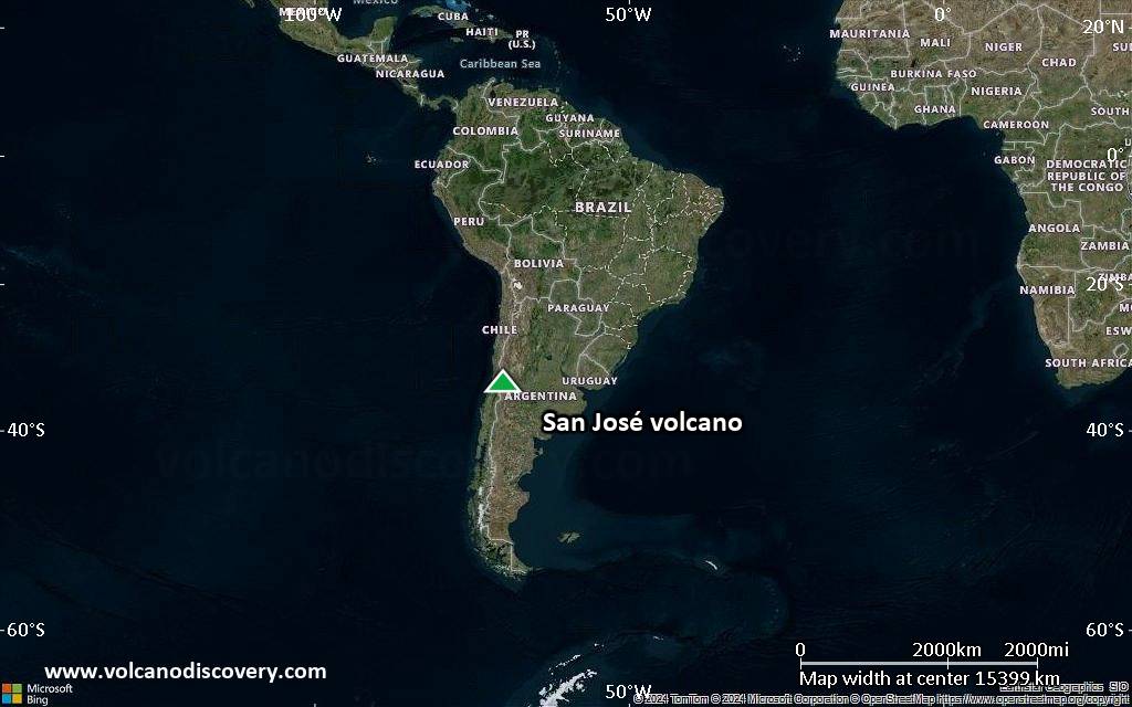 San José Volcano, Chile / Argentina - Facts & Information ...