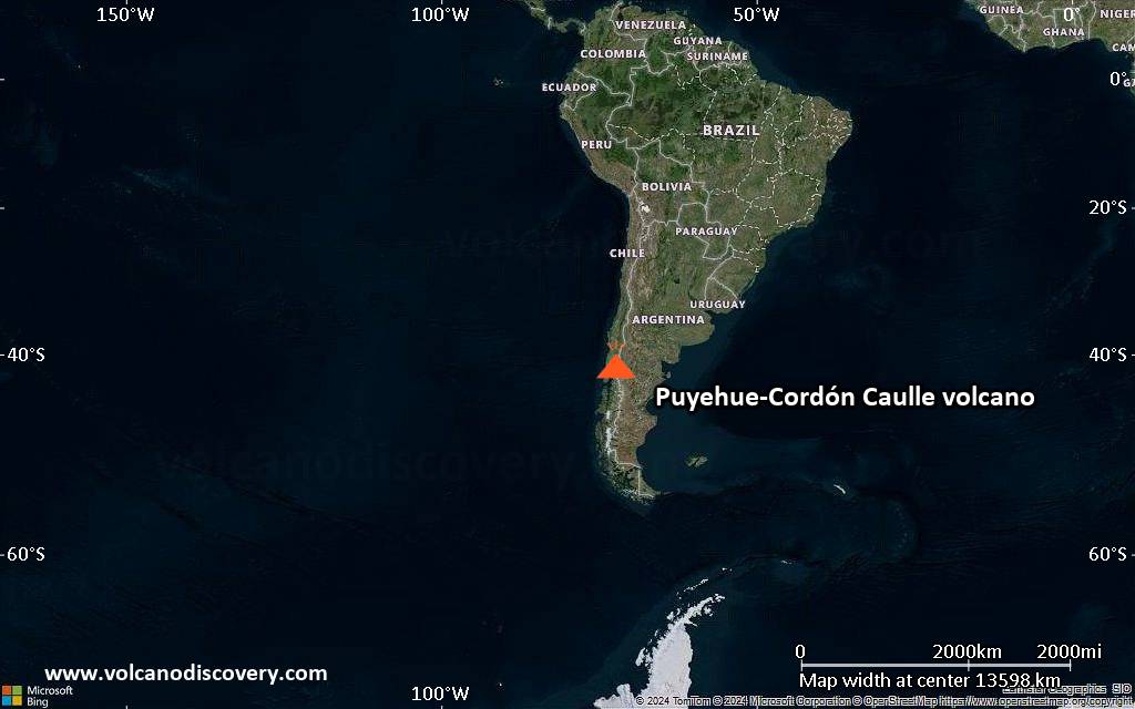 Puyehue-Cordón Caulle Volcano, Chile - facts & information ...