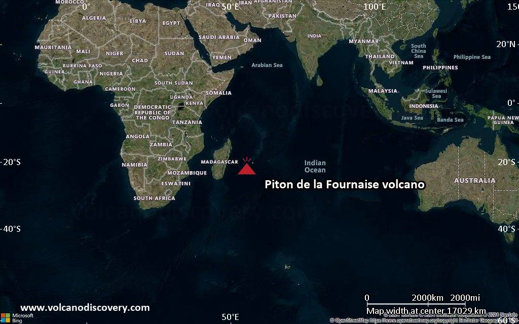 Piton de la Fournaise Volcan, - Infos | VolcanoAdventures