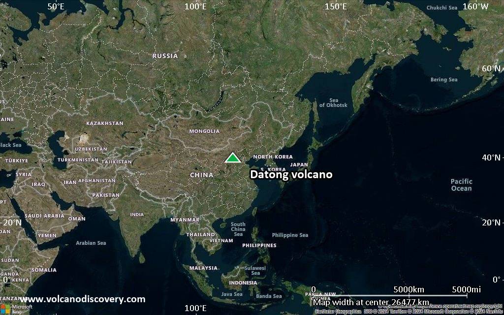 Datong Volcano, China - facts & information | VolcanoAdventures