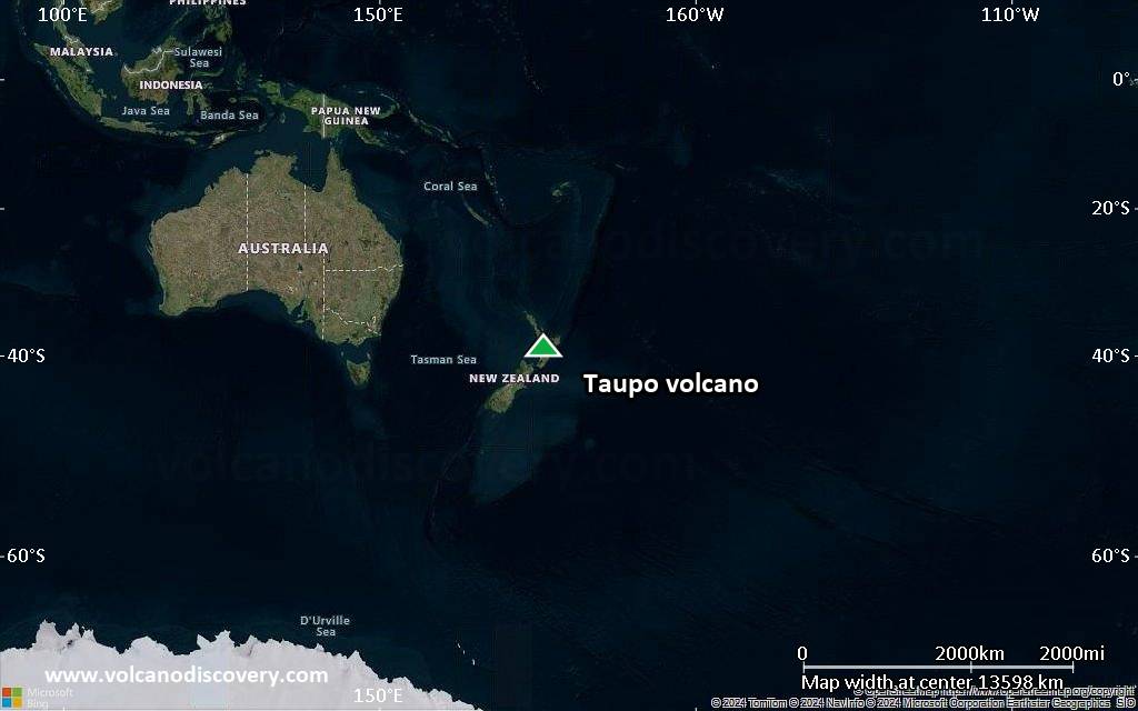 Taupo Volcano, New Zealand - facts & information | VolcanoAdventures
