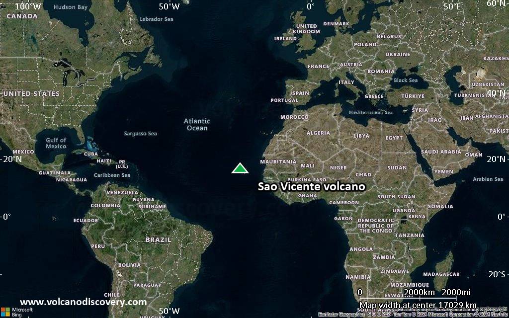 Sao Vicente Volcano, Cape Verde - Facts & Information | VolcanoDiscovery