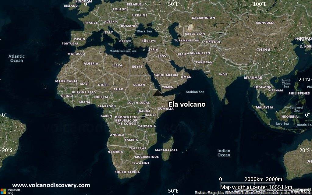 Ela volcano (Ethiopia) facts & information | VolcanoAdventures