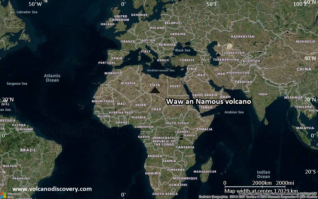 Waw an Namous volcano (Libya) facts & information | VolcanoAdventures