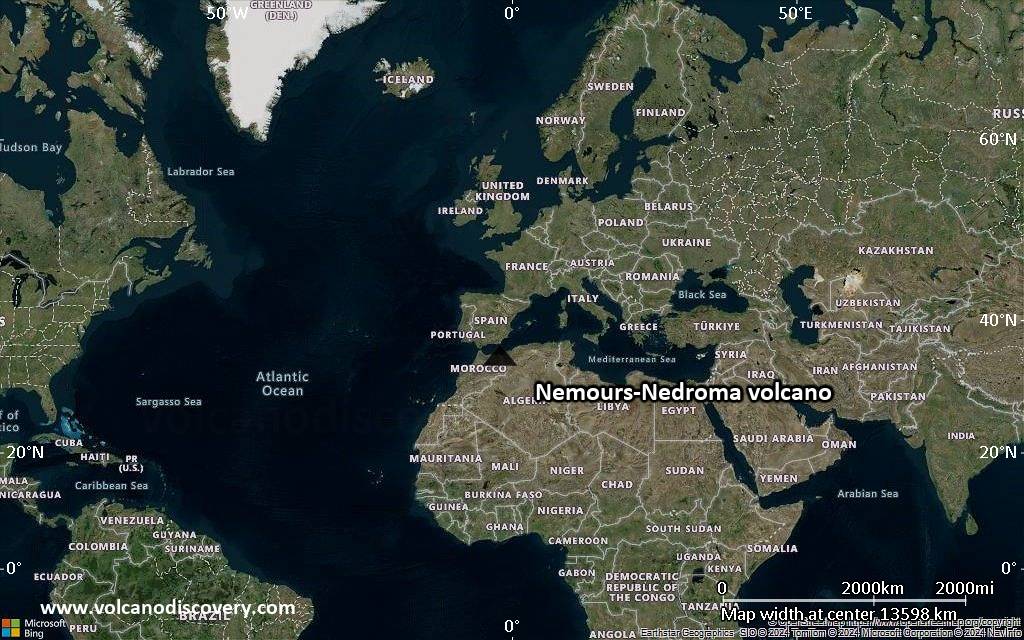 Nemours-Nedroma volcano (Algeria) facts & information | VolcanoAdventures