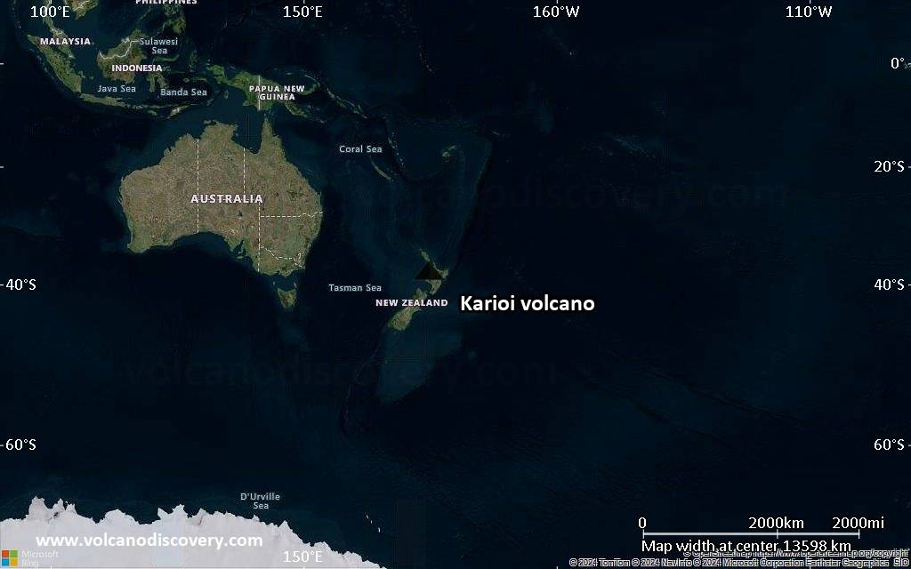 Karioi volcano (New Zealand) facts & information | VolcanoAdventures