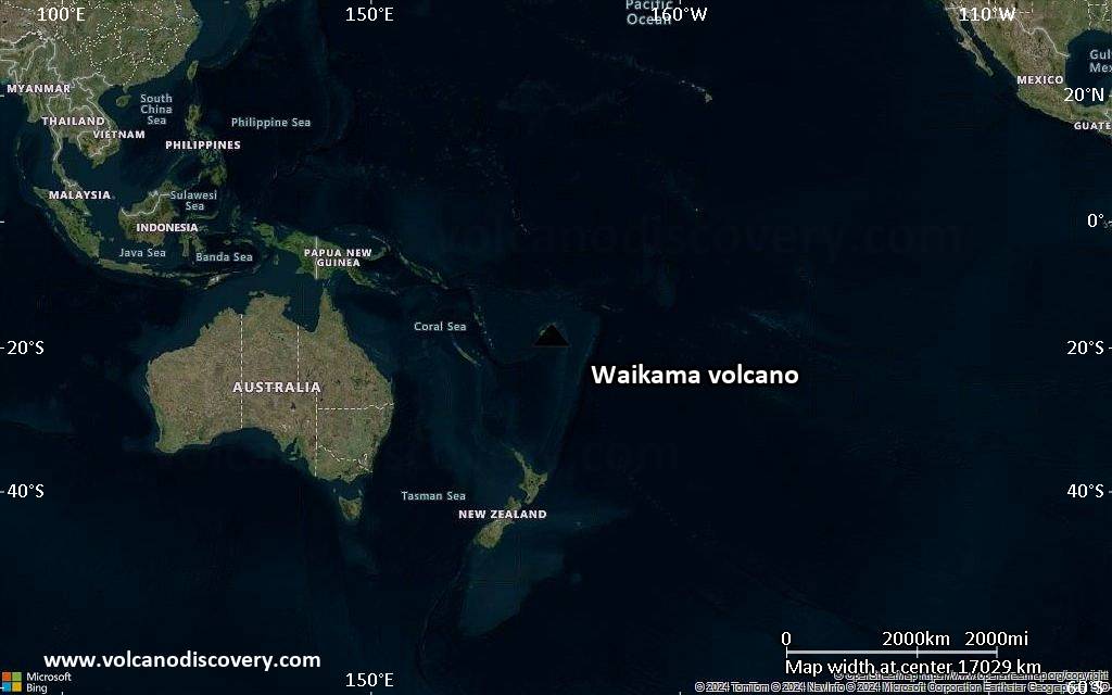 Waikama volcano (Fiji) facts & information | VolcanoAdventures