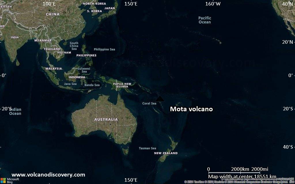 Mota volcano (Vanuatu) facts & information | VolcanoAdventures