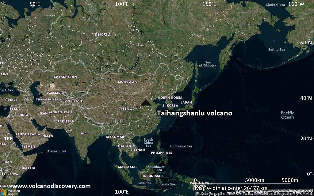 Taihangshanlu volcano (China) facts & information | VolcanoAdventures