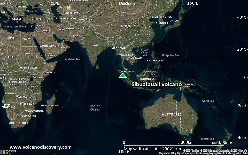 Sibualbuali Vulkan, Sumatra (Indonesien) - Information | VolcanoAdventures