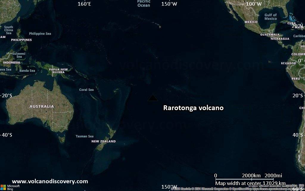 Rarotonga volcano (Cook Islands, New Zealand) facts & information ...