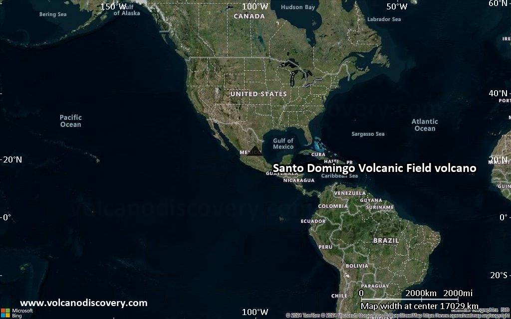 Santo Domingo Volcanic Field volcano (Mexico) facts & information ...