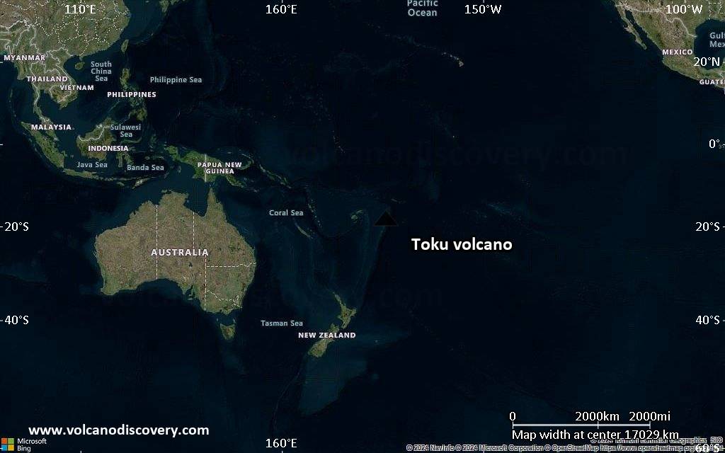 Toku Volcano (Tonga) Facts & Information | VolcanoDiscovery