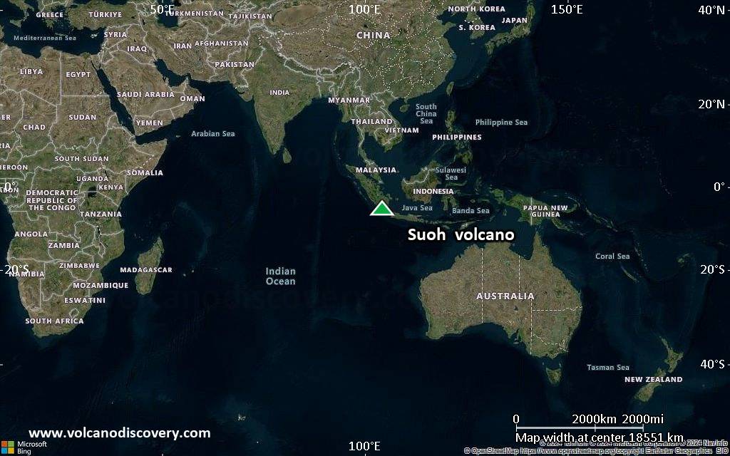 Suoh Volcano, Sumatra (Indonesia) - facts & information | VolcanoAdventures