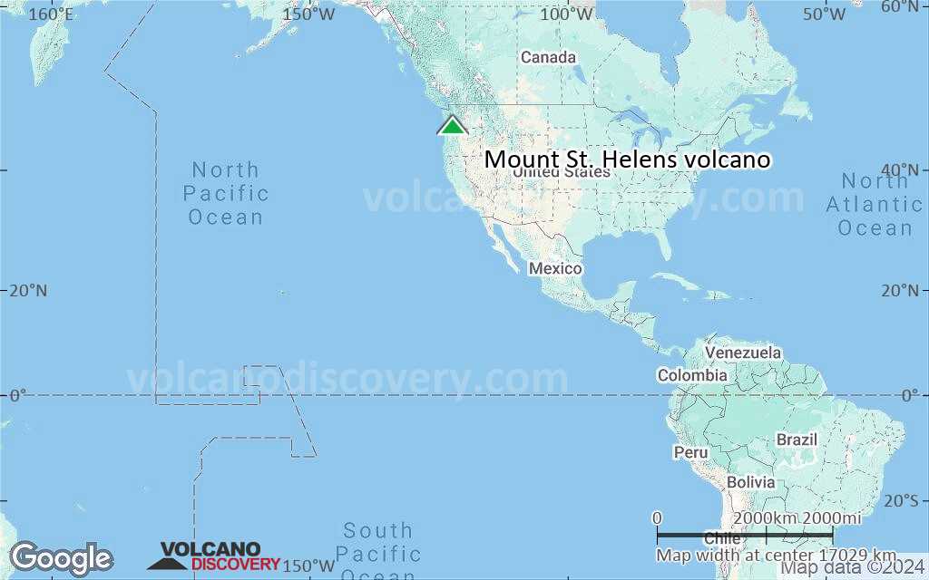 Mount St. Helens Volcan, Washington (Canada and USA (mainland)) - Infos