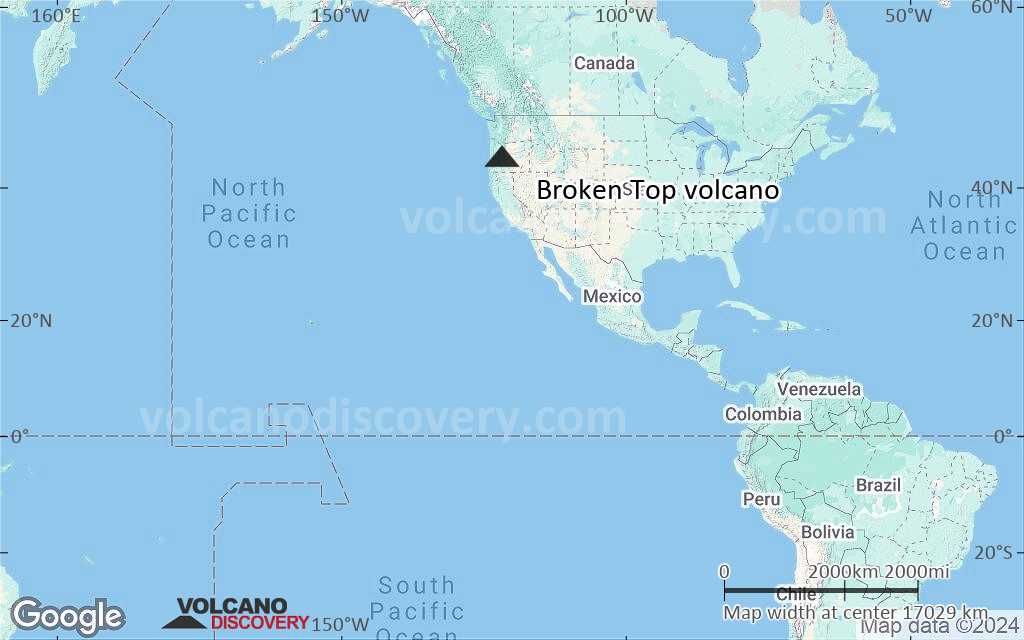Broken Top Volcan, Oregon (Canada and USA (mainland)) - Infos ...