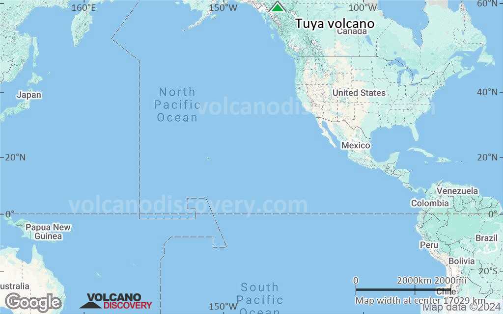Tuya Volcano, Canada - Facts & Information | VolcanoDiscovery