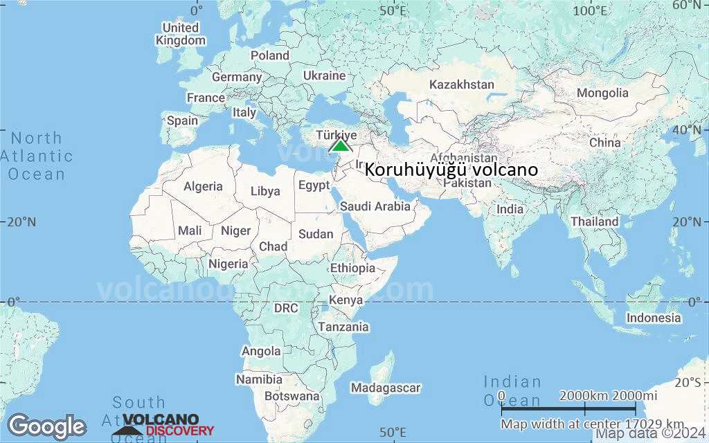 Koruhüyüğü Volcano, Turkey - facts & information | VolcanoAdventures