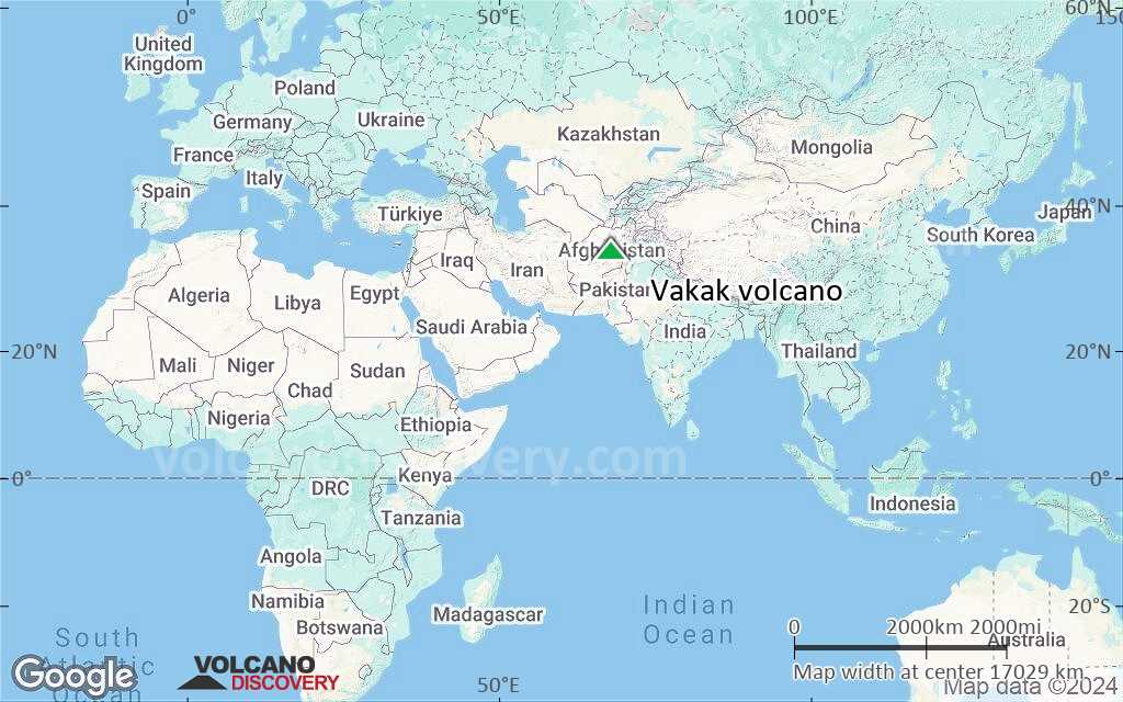 Vakak Volcan, Afghanistan - Infos | VolcanoAdventures