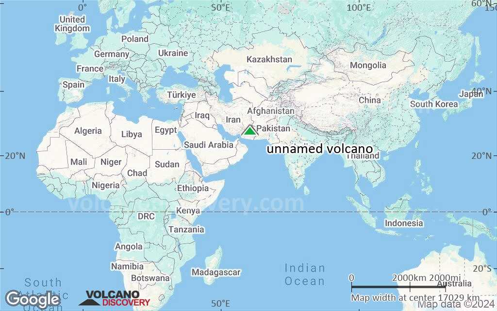 namenloser Vulkan, Iran - Information | VolcanoDiscovery