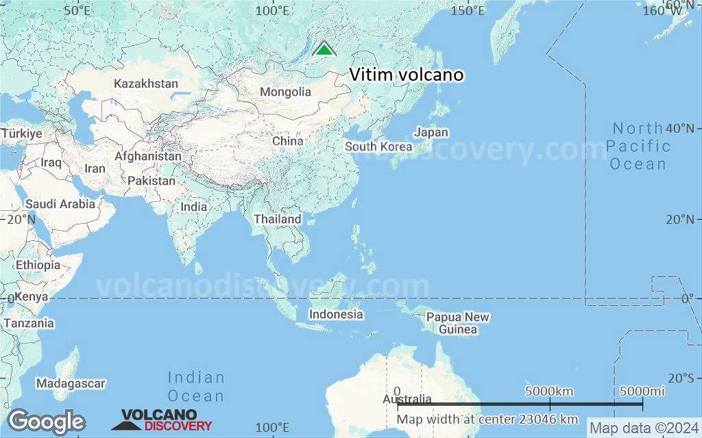 Vitim Volcan, Southeastern Russia - Infos | VolcanoAdventures