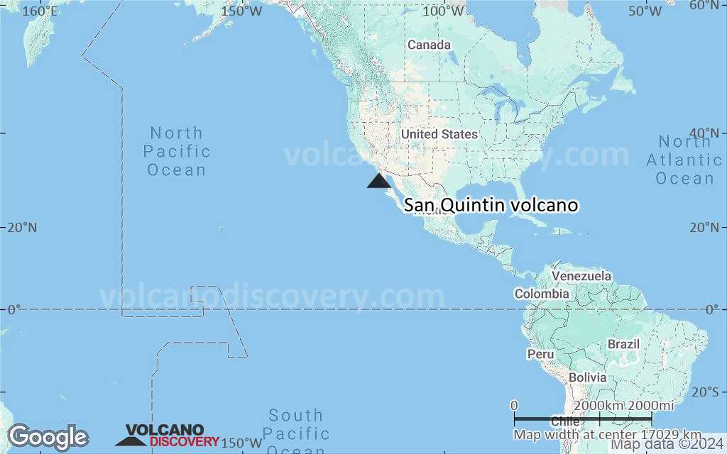 San Quintin Volcano, Baja California, Mexico - facts & information ...