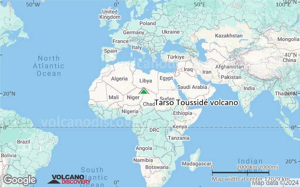 Tarso Toussidé Volcano, Chad - Facts & Information | VolcanoDiscovery