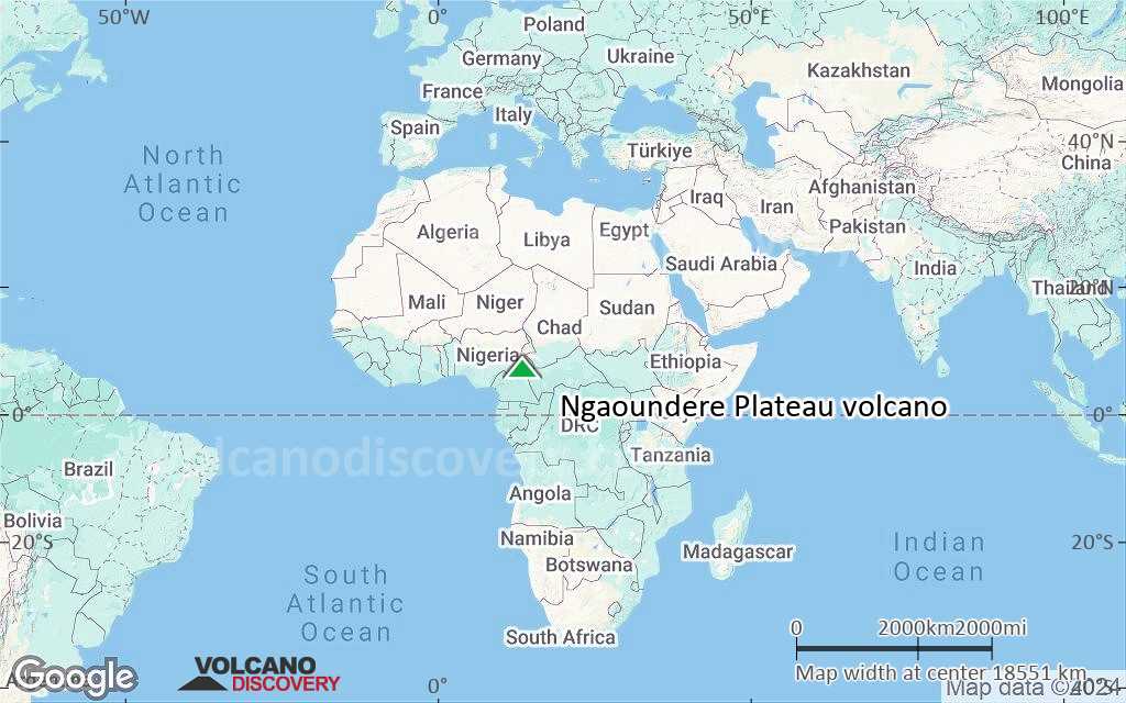 Ngaoundere Plateau Volcano, Cameroon - facts & information ...
