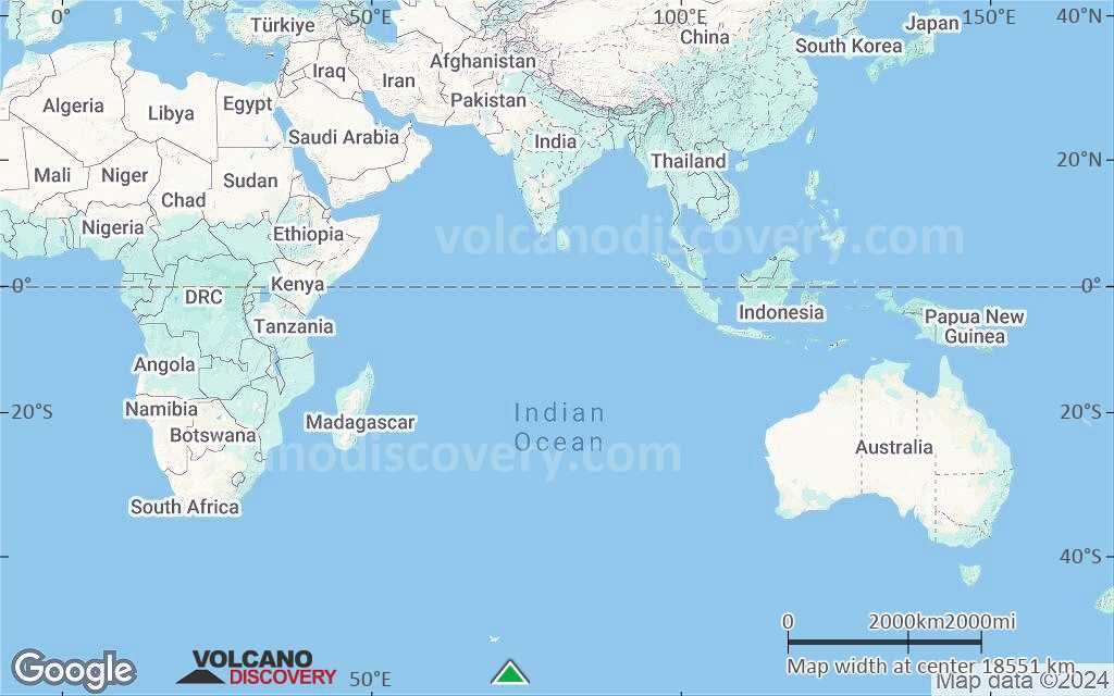 McDonald Islands Vulkan, Australia, Southern Indian Ocean - Information