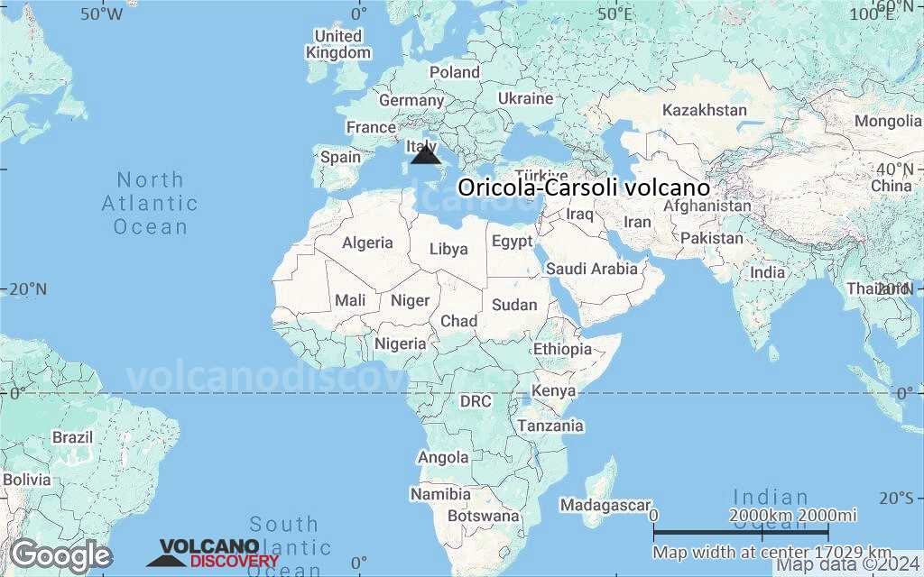Oricola-Carsoli volcano (Italy) facts & information | VolcanoAdventures